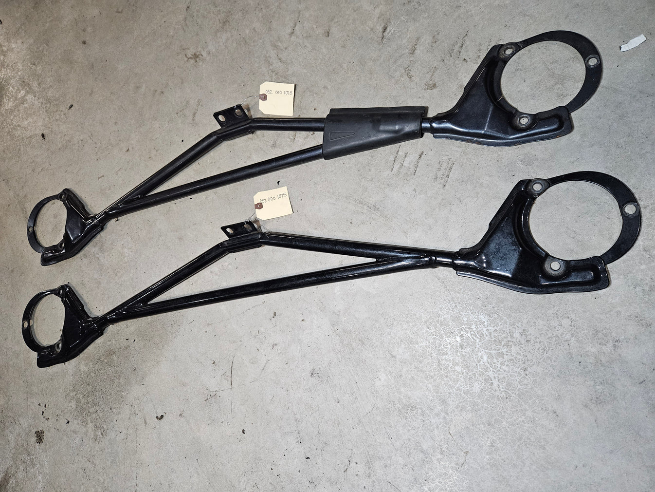 Evo 8-9 Front Strut Tower Bar/Brace – Black Diamond Speed Shop
