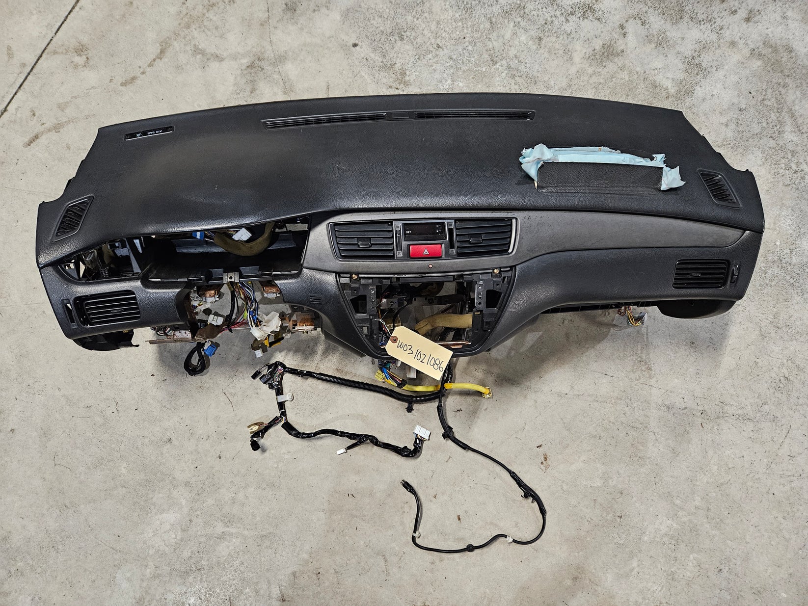 2005 Evo Dashboard – Black Diamond Speed Shop
